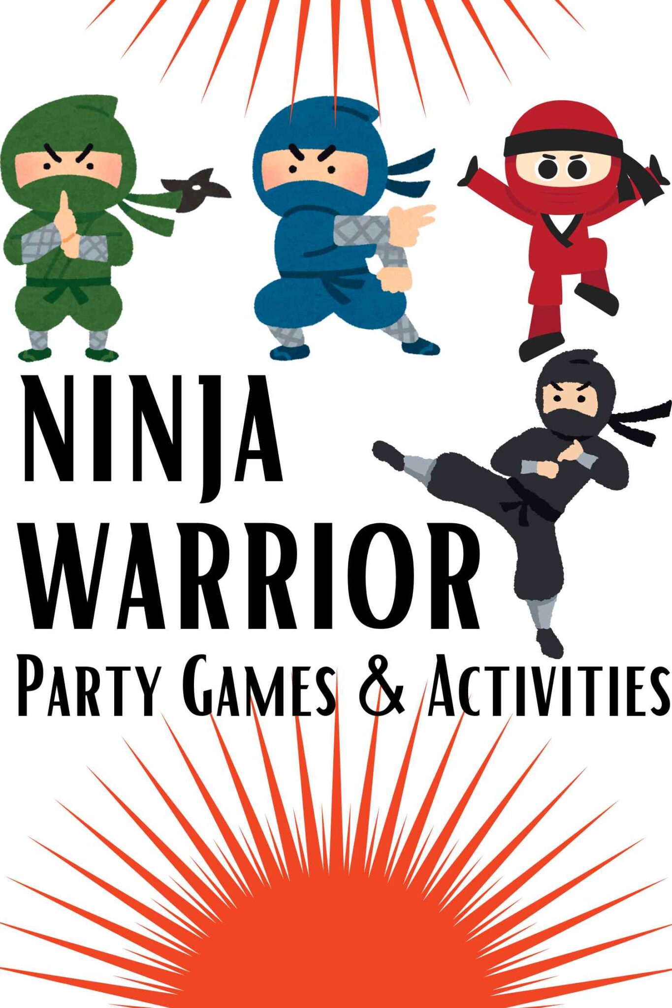 EPIC Ninja Birthday Party! Games and Activities – partiesuniverse.com